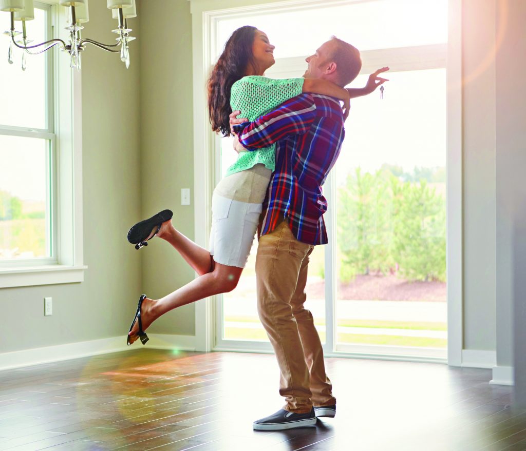 Stepping into their new life together - Help for Buyers